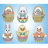 Amazon.com: Design Works Crafts Inc. Holiday Mugs Counted Cross Stitch ...