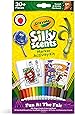 Amazon.com: Crayola Silly Scents Coloring Book & Scented Markers, Fair ...