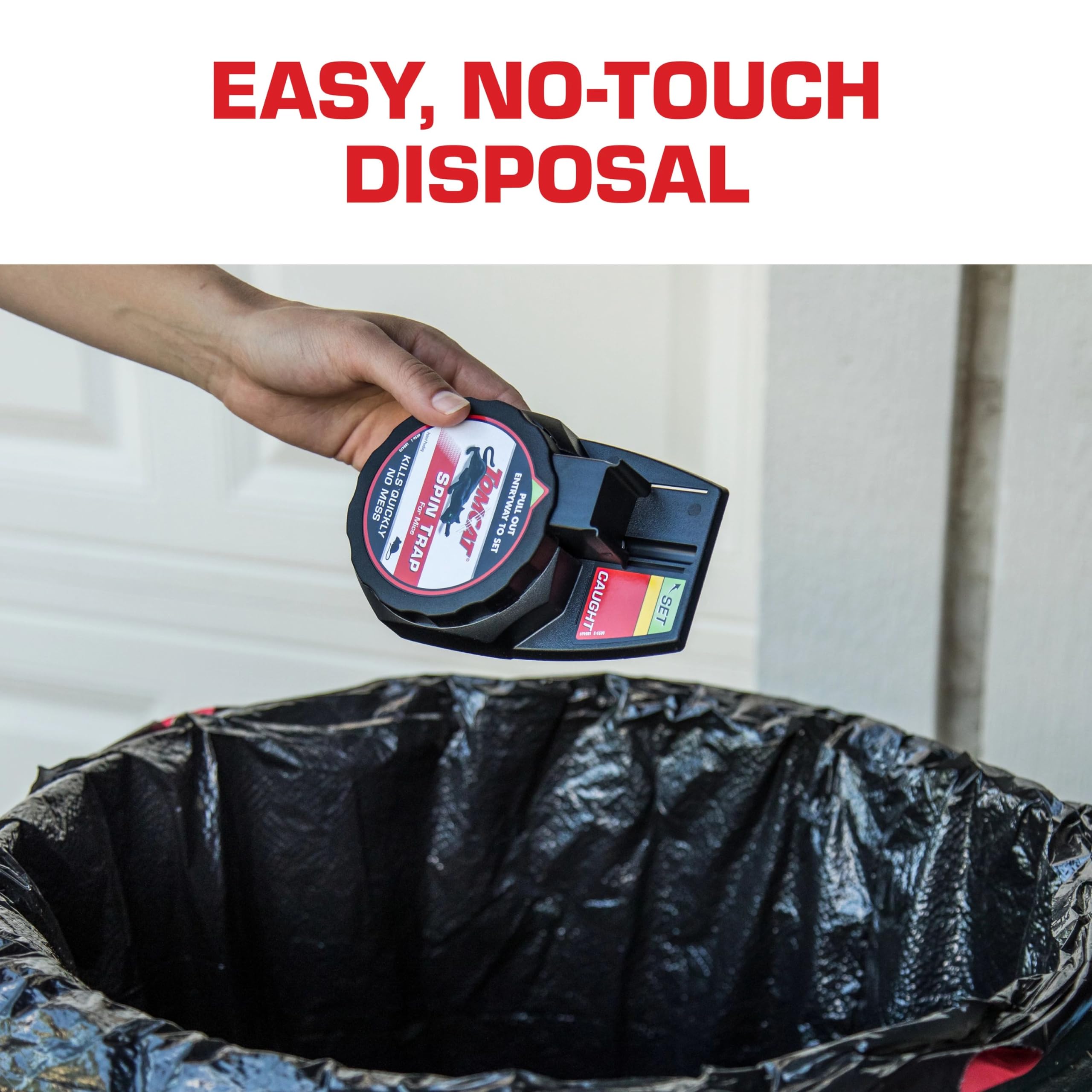 Mua Tomcat Spin Trap for Mice, Fully Enclosed Mouse Trap Provides a ...