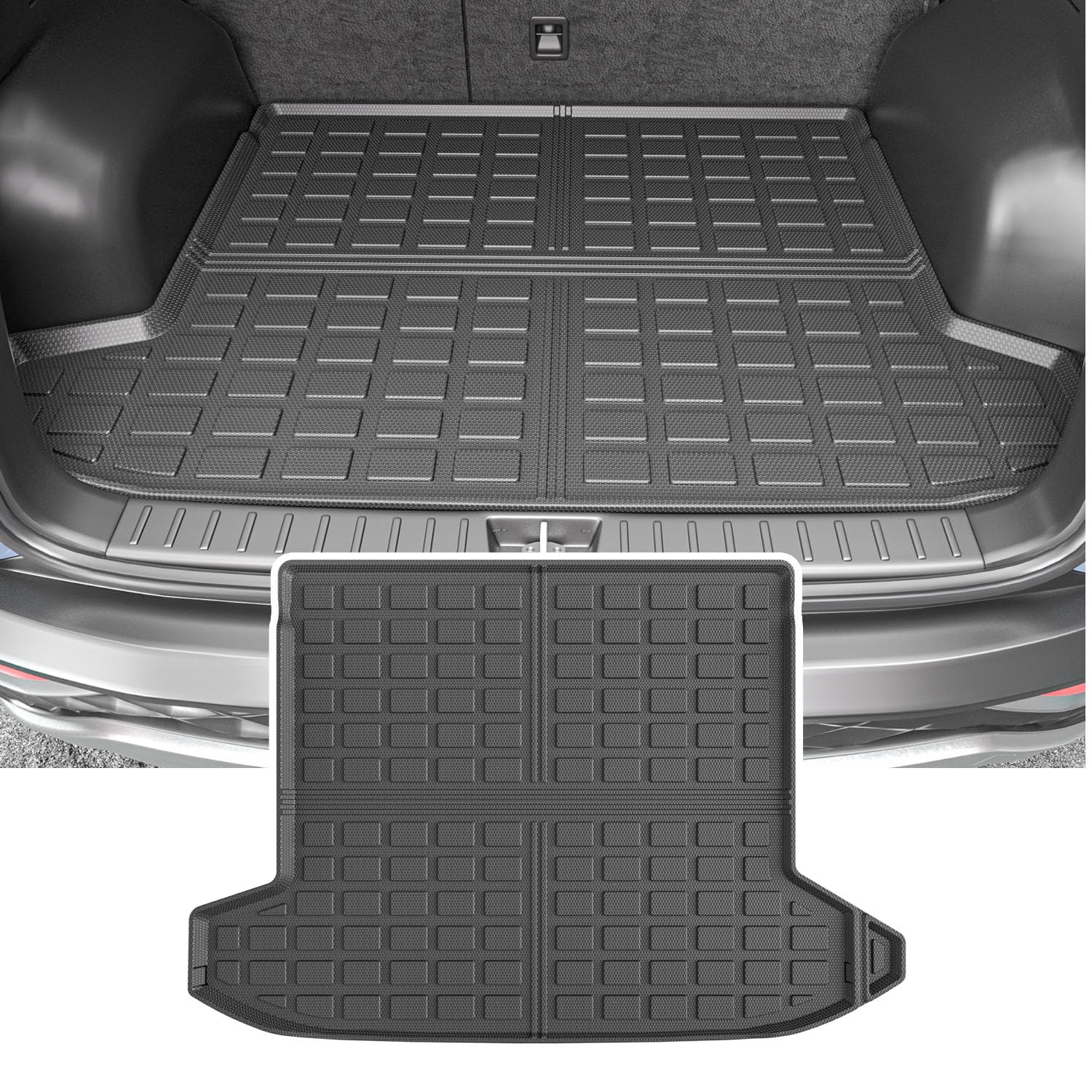 Xipoo Cargo Liner Compatible with 2022 2023 2024 2025 Tucson Rear Trunk ...