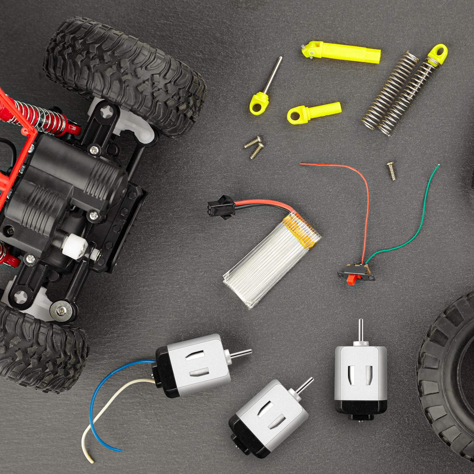 Mua Mudder 20 Pieces Micro Electric Motor DC 1.5-3V 23000RPM Cars Toys ...