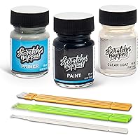 ScratchesHappen Exact-Match Touch Up Paint Kit Compatible with Honda Crystal Black Pearl (NH ...