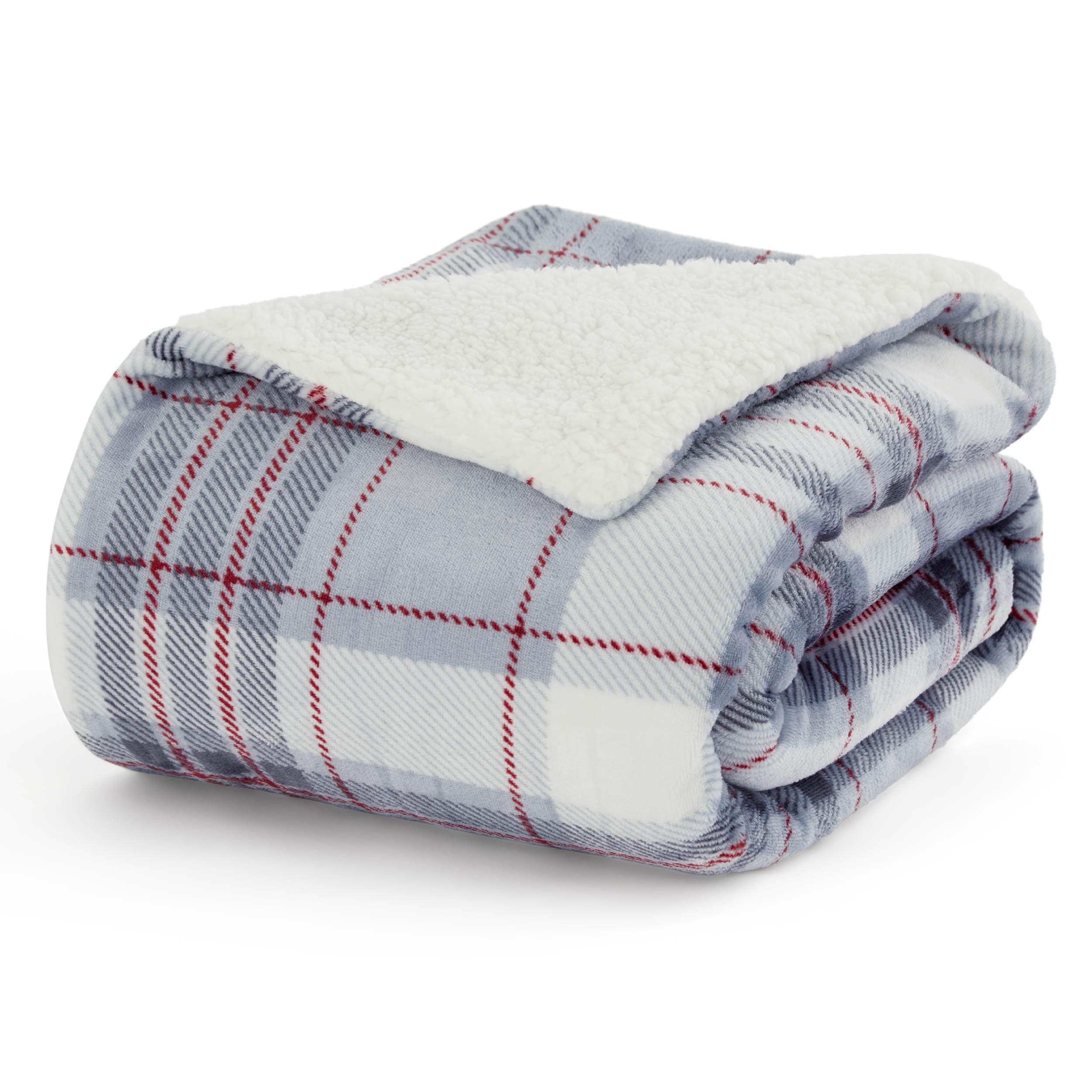 Bedsure Checkered Blanket Christmas Blankets for Indoor Decorations ...
