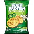 Amazon.com: Pure Protein Popped Crisps, Sour Cream & Onion, High ...