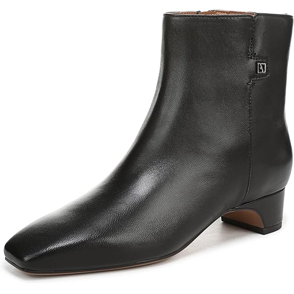 Amazon.com | Franco Sarto Women's Saydie Ankle Boot Black Croc