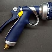 VOXON Metal Garden Hose Spray Gun, 9 Adjustable: Amazon.co.uk: Electronics