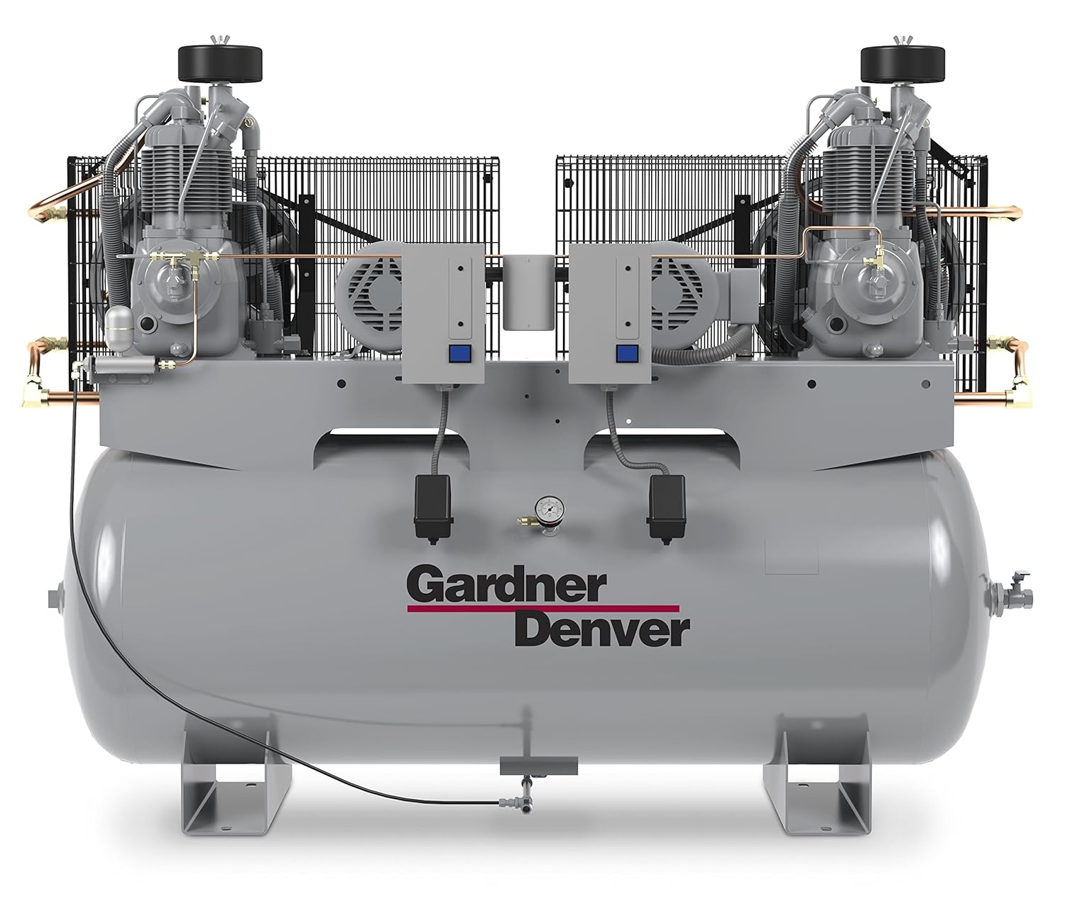 Gardner Denver Reward Series 5 HP Duplex Reciprocating Compressor, 230V ...
