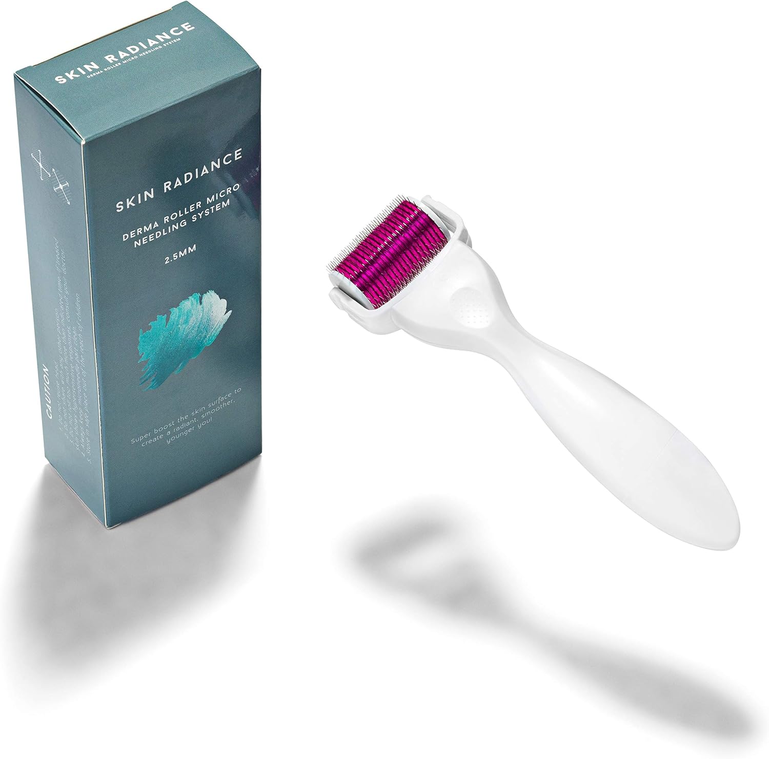 2.5mm Body Derma Roller with Wide Roller Head by Skin Radiance – Get ...