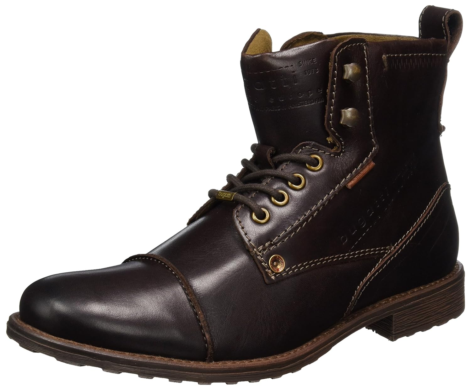 Bugatti Men's 311386321200 Classic Boots, Brown (Dark Brown), 9 UK (43 ...