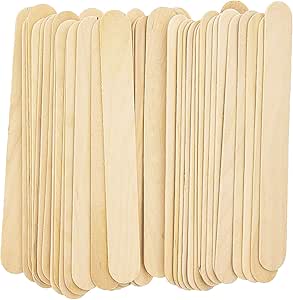 Amazon.com: 200 Pieces Jumbo Craft Sticks, Premium Natural Wood for ...
