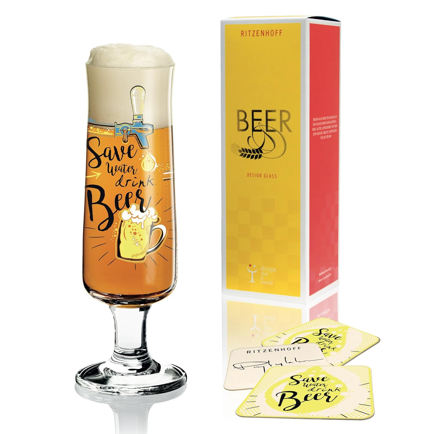 Beer Glasses Multi-Colour Ritzenhoff Seidel Beer Glass Designed by ...