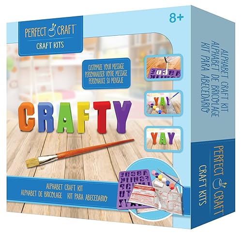 Casting Craft Kit - Alphabet Letter Kit - Design And Decorate Your Own ...