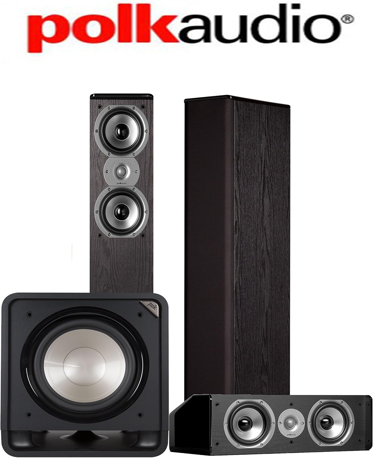 Amazon.com: Polk Audio TSi 300 3.1 Home Theater Speaker System (TSi 300 ...