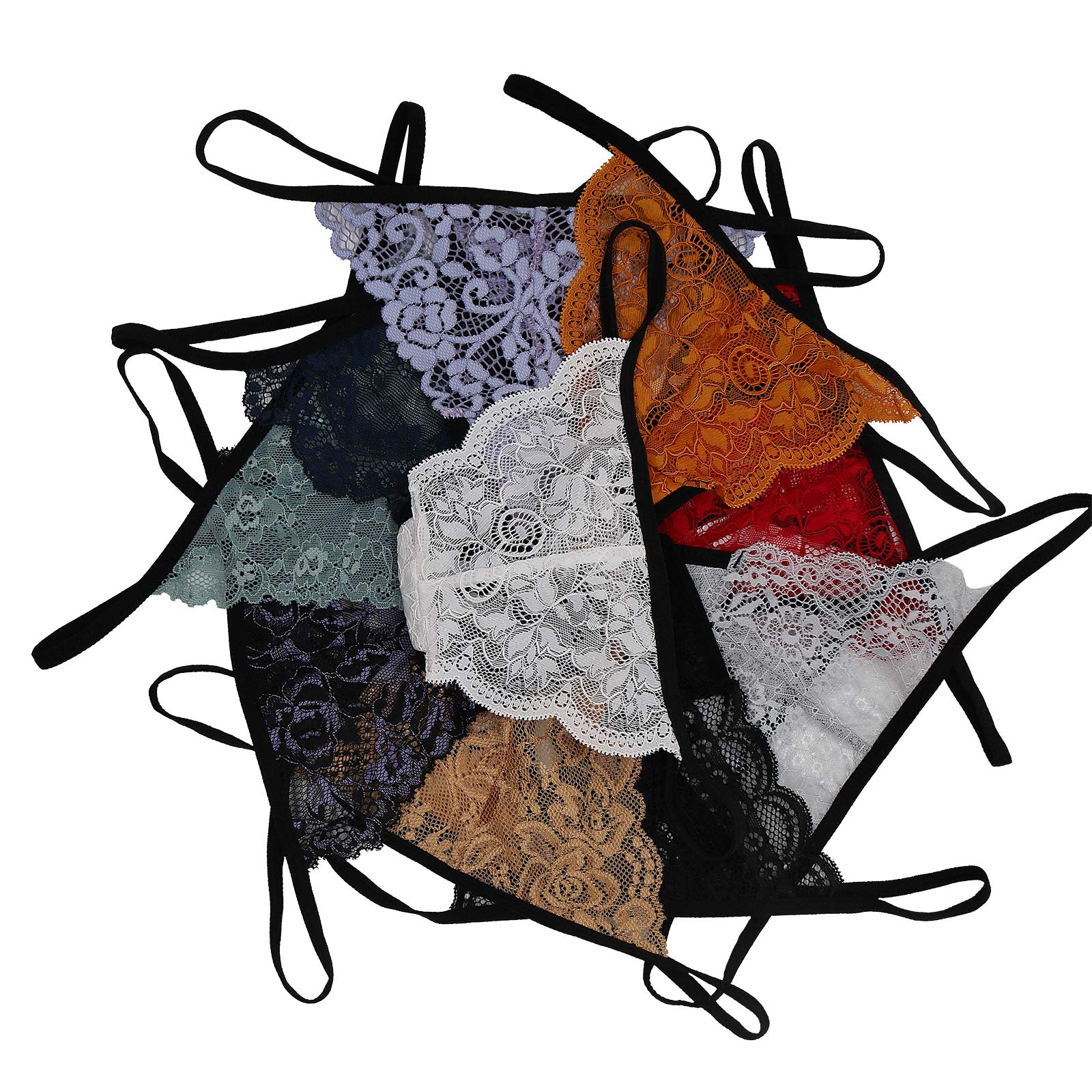 Mua Lace G String Thongs For Women Floral Black Sexy g-string Lingerie ...