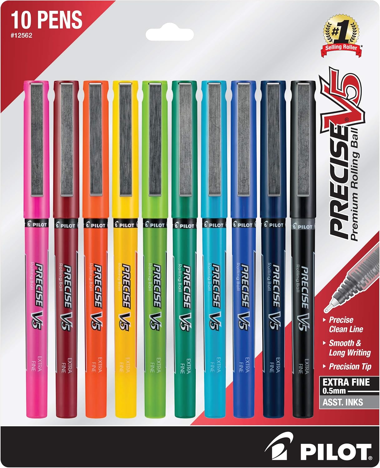 Pilot Precision V5 Stick bolígrafo de tinta líquida de punta extrafina ...