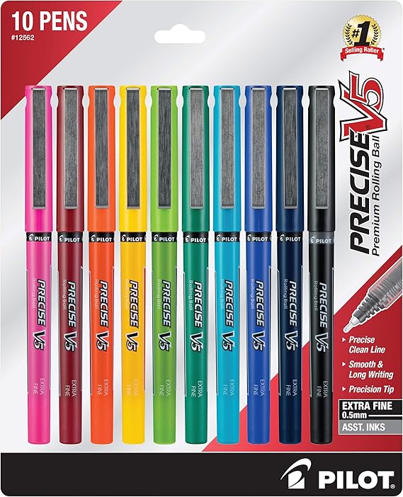 Pilot Precision V5 Stick bolígrafo de tinta líquida de punta extrafina ...