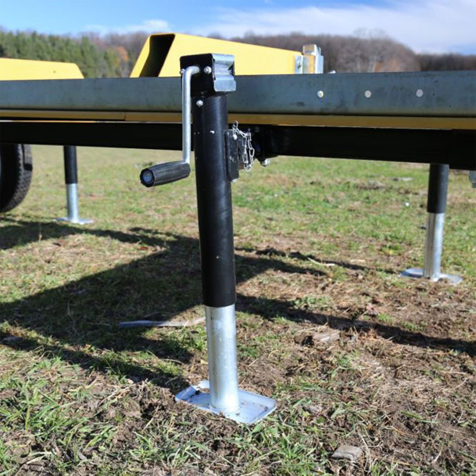 Mua Welded Pipe Mount Swivel Trailer Jacks Side Crank Trailer Jacks ...