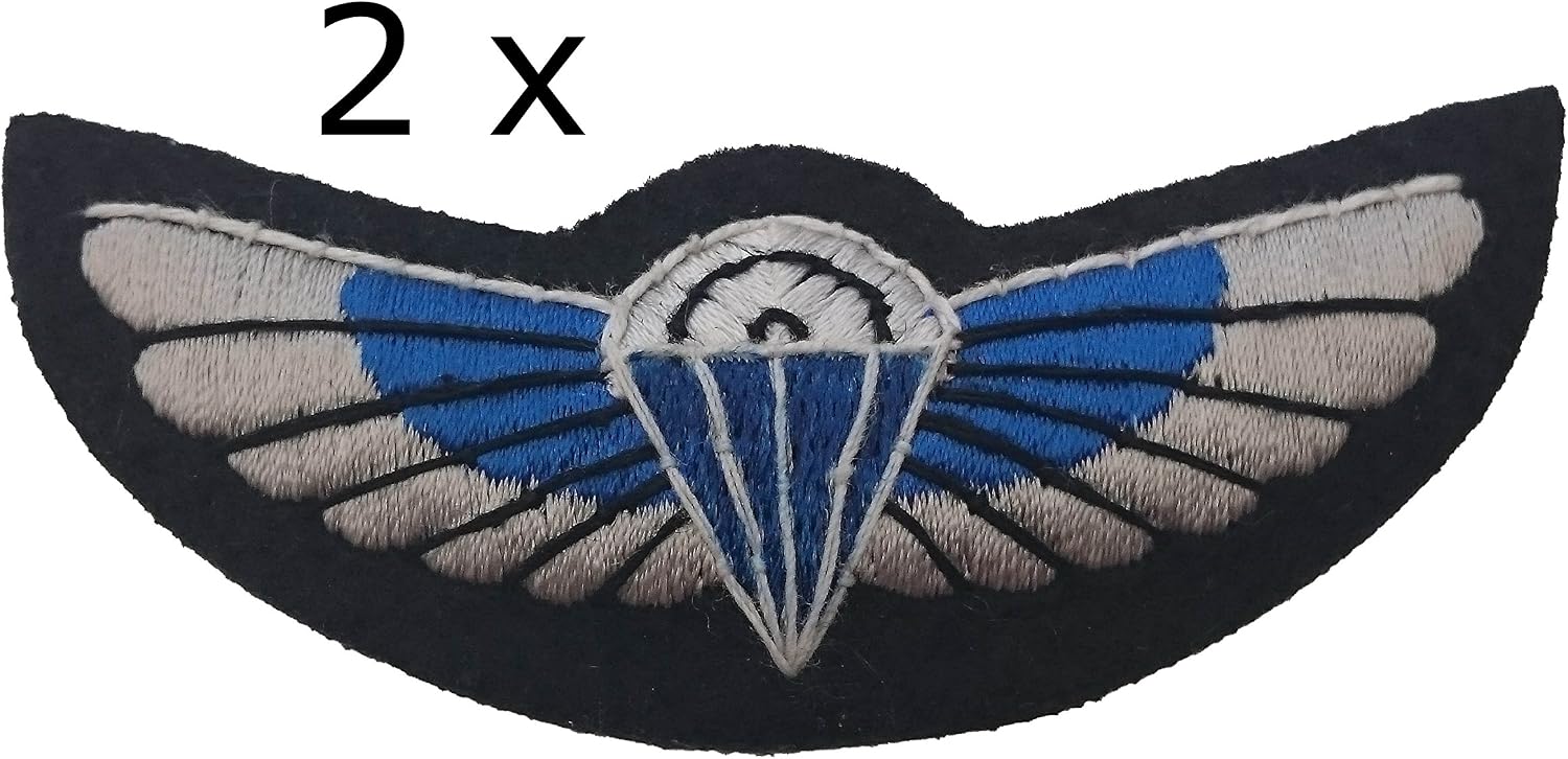 2 x 22 SAS Special Air Service Padded Parachute Wings Military Badge ...
