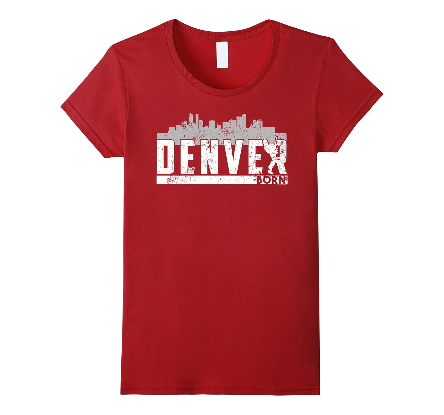 Denver T Shirt Skyline Born Colorado T Shirt-4LVS – 4loveshirt