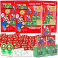 Amazon.com: Super Mario Party Favors Bulk Set ~ Bundle with 60 Pieces ...