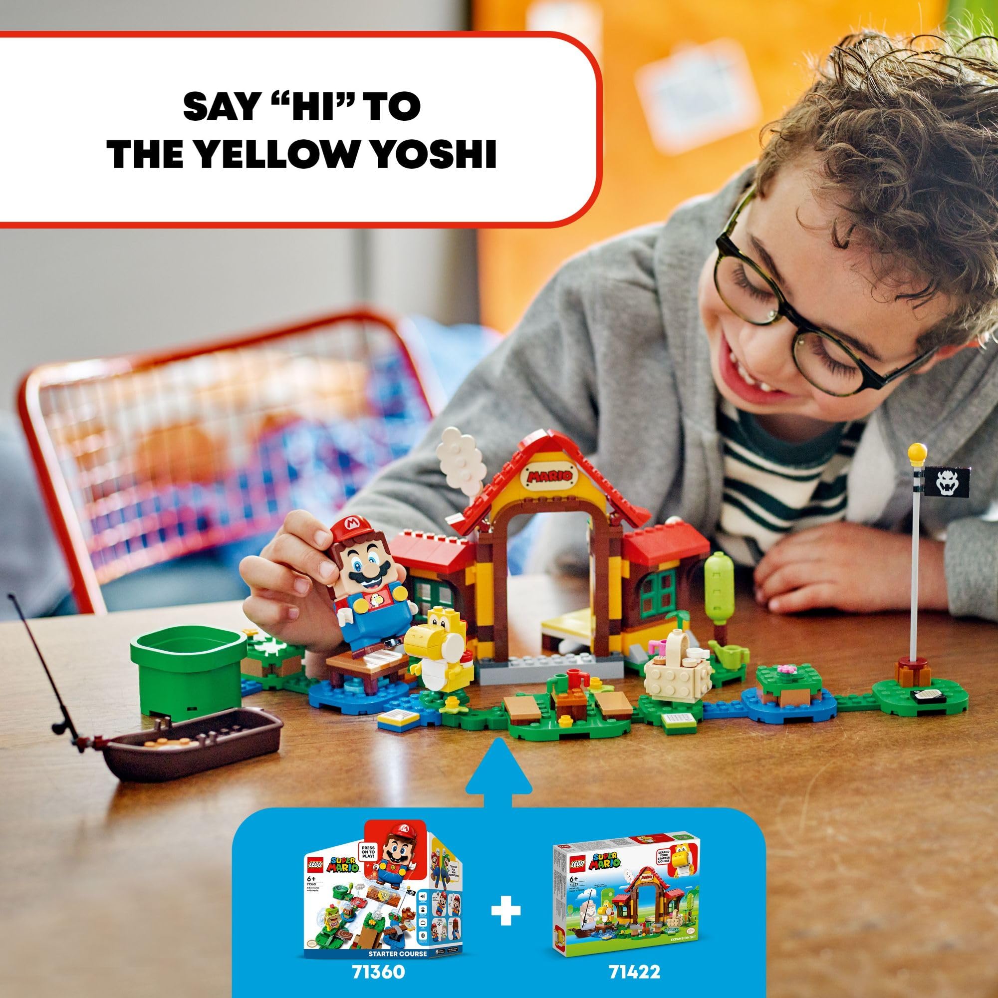 Mua LEGO Super Mario Picnic at Mario’s House Expansion Set 71422 ...