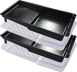 Amazon.com: 4 Piece 4 inch Mini Paint Tray,Paint Tray,Paint Roller Tray ...