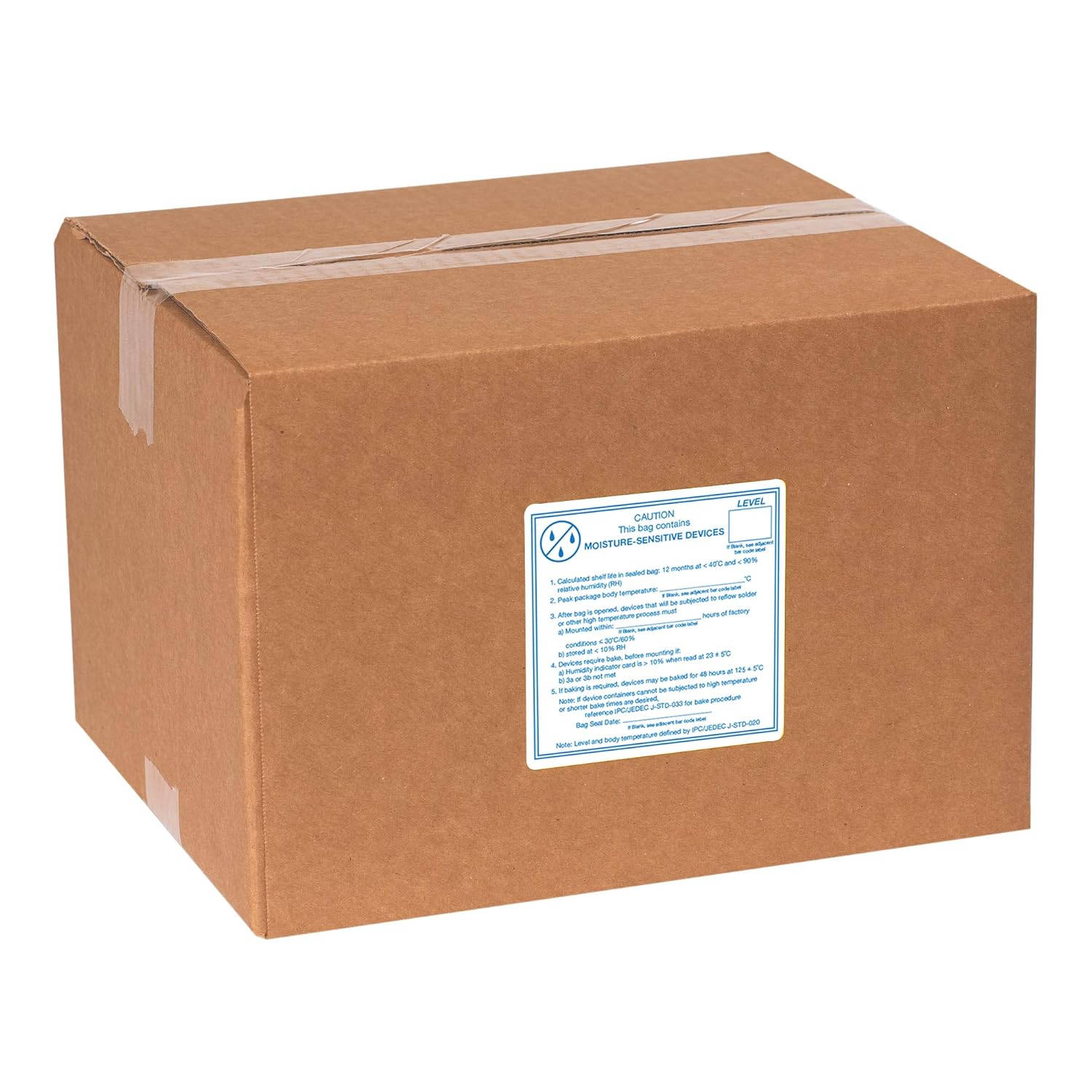 Caution Moisture Sensitive Devices Labels/Stickers 4 x 4 500 Labels Per ...