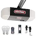 Genie 2055-LED Stealth 500 Essentials, LED Bulbs Included, Ultra-Quiet ...