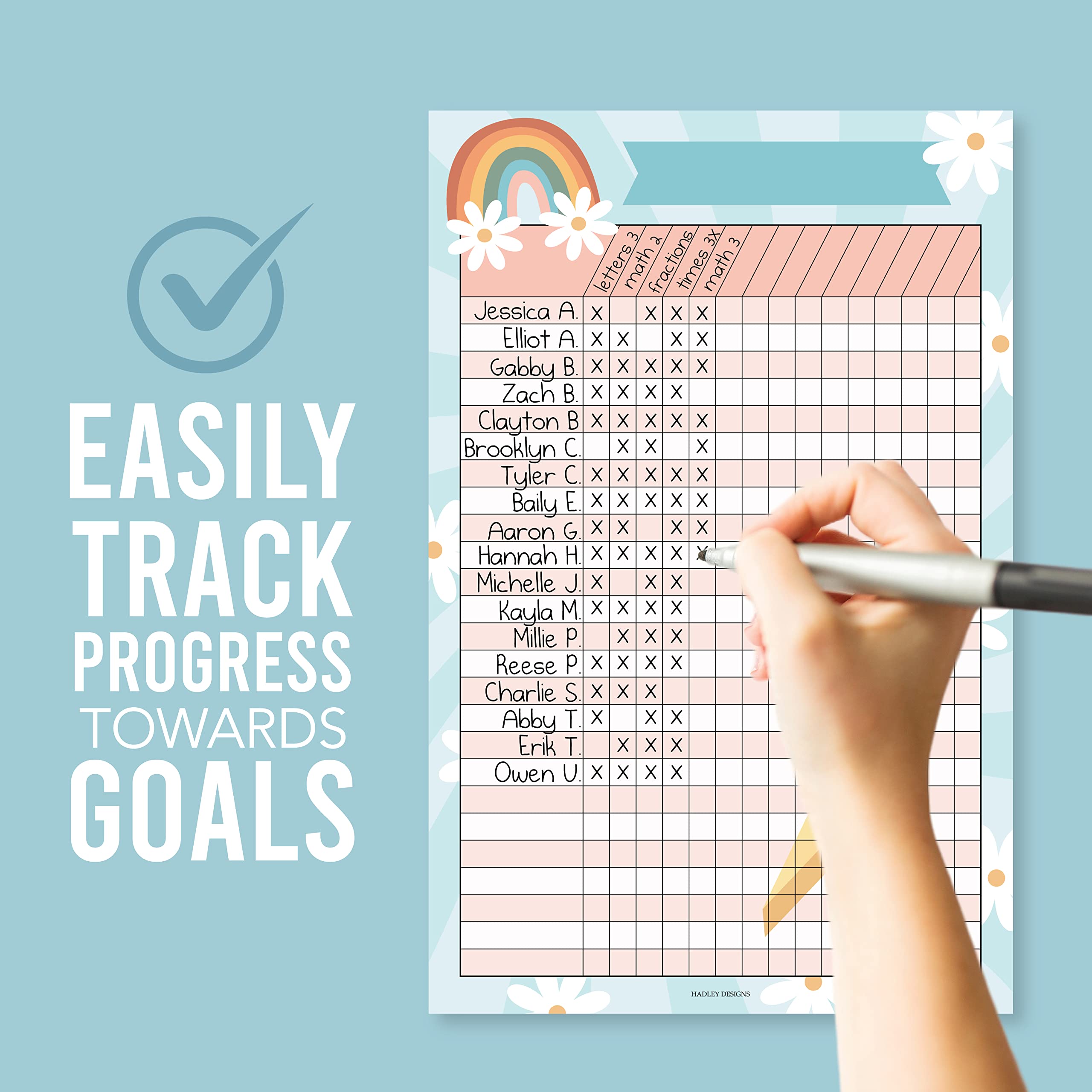 Mua Hadley Designs 4 Retro Data Charts Classroom Incentive Chart for ...