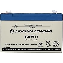Lithonia Lighting Elb 0607 6volt Emergency Replacement