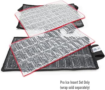 Amazon.com: Pro Ice Insert Set for Pro Shoulder Elbow Cold Therapy Wrap ...
