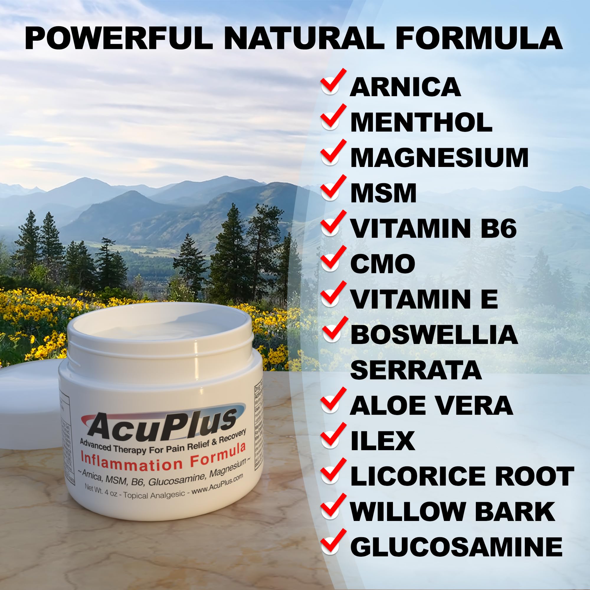 Mua AcuPlus - Advanced Pain Relief Topical Anti Inflammatory Cream to ...