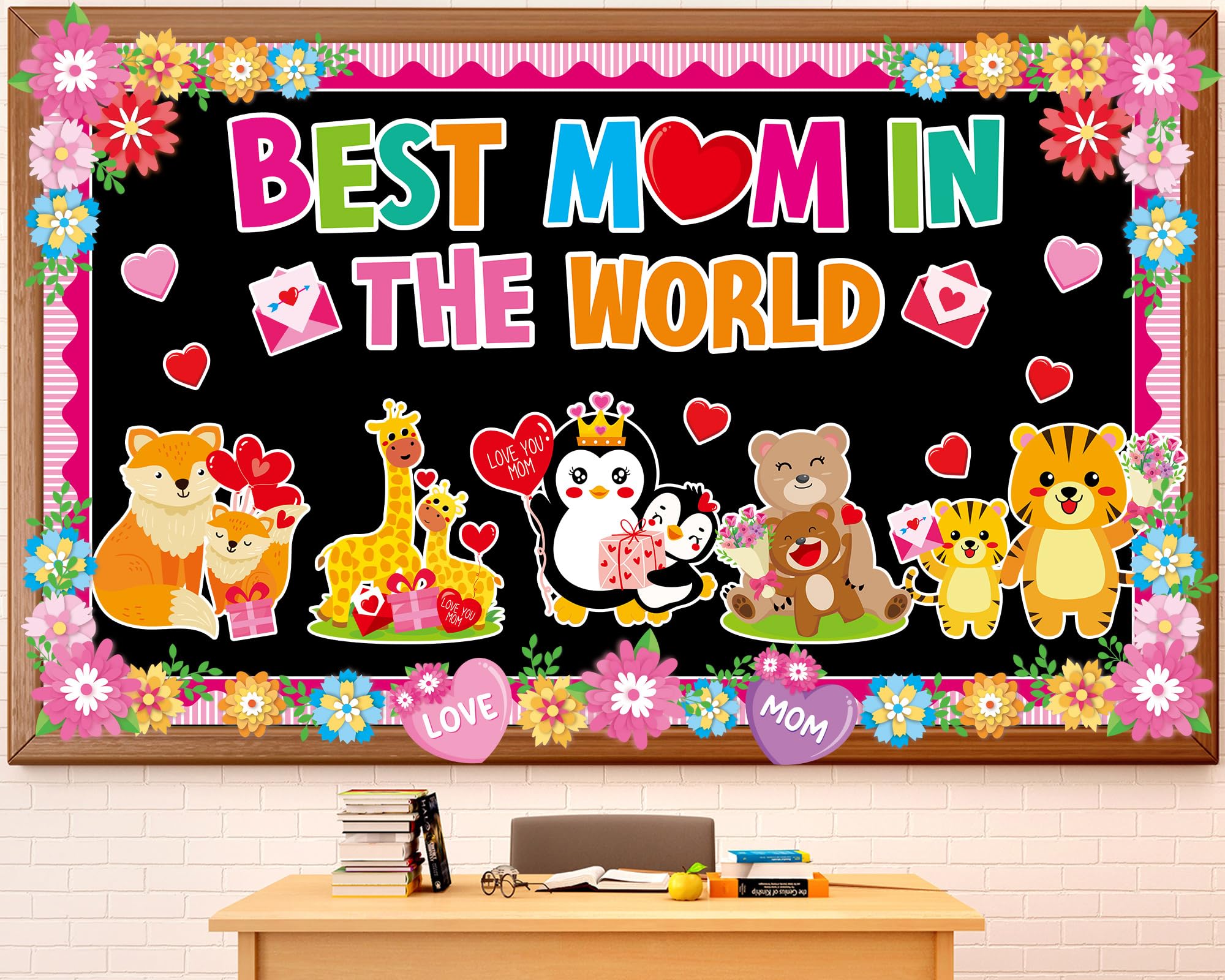 gisgfim Mother's Day Bulletin Board Decorations Set Happy Mothers Day ...