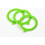 White (Ivory) Rubber Replacement Sealing Rings/Gaskets for Kilner and ...