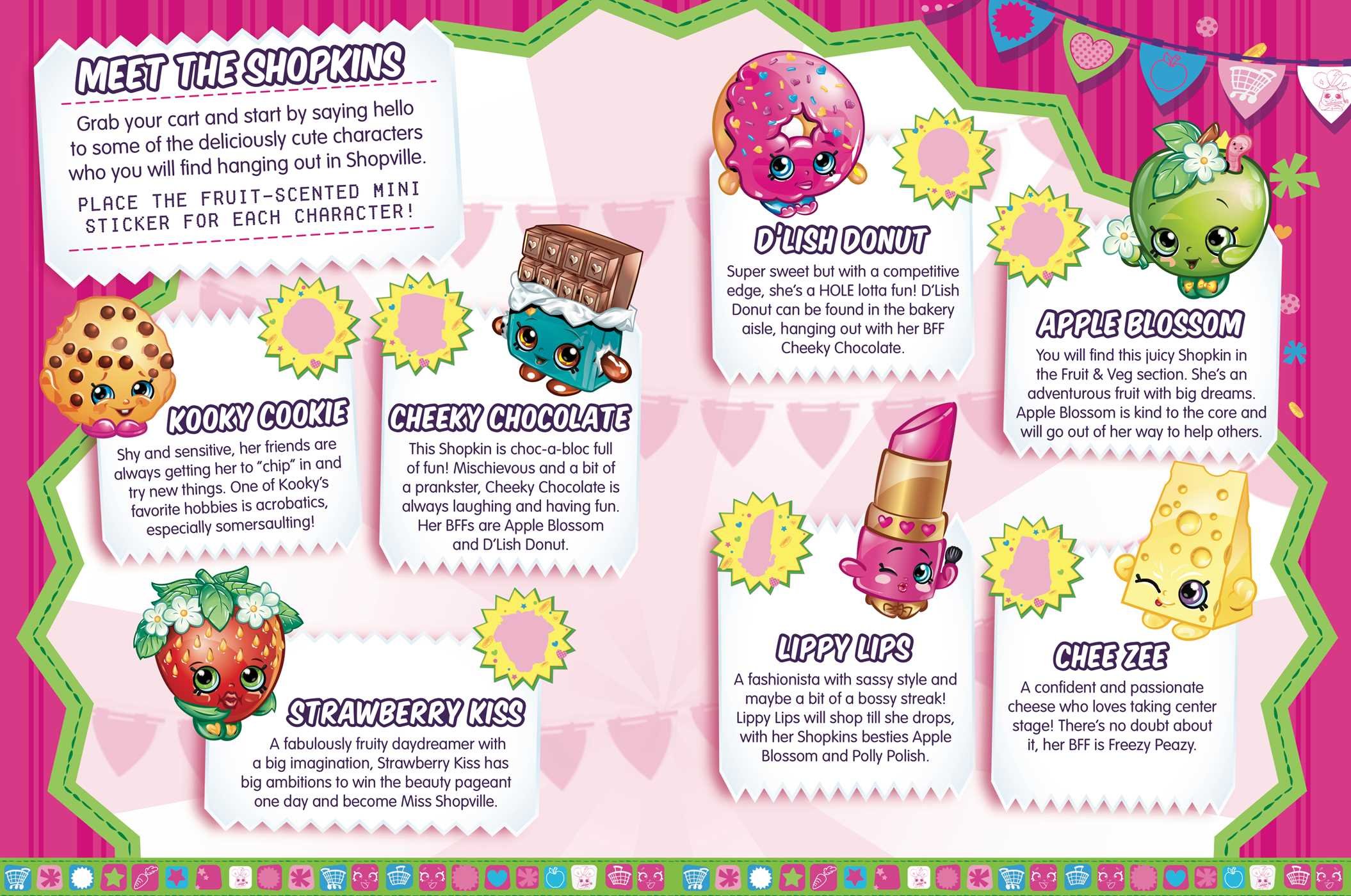Mua Shopkins Fruity Friends/Strawberry Kiss (Sticker and Activity Book ...