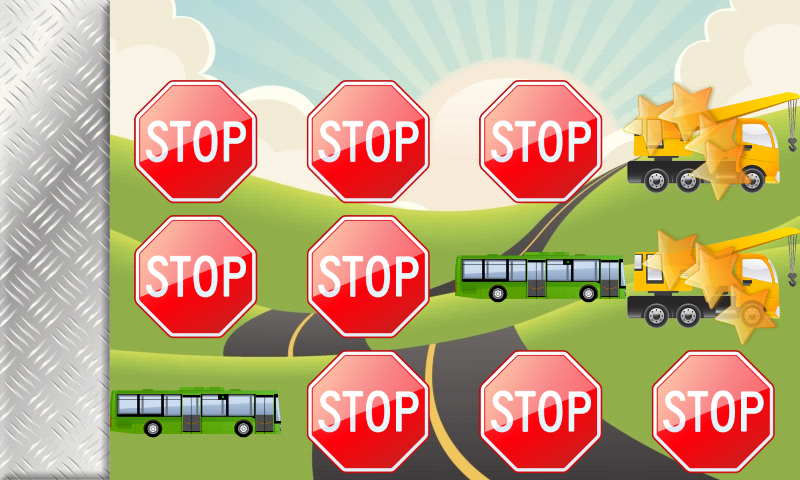 Vehicles Game for Toddlers and Kids : Cars, Trucks and Tractors ! match ...
