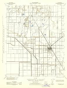Amazon.com: California Maps - 1942 Corcoran, CA - USGS Historical ...