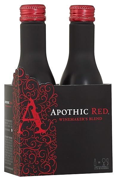 Apothic Red Blend Cans, 250 Ml (pack Of 2) at Amazon's Wine Store