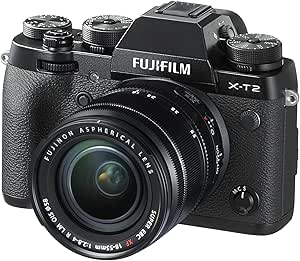 Amazon.com : Fujifilm X-T2 Mirrorless Digital Camera with 18-55mm F2.8 ...