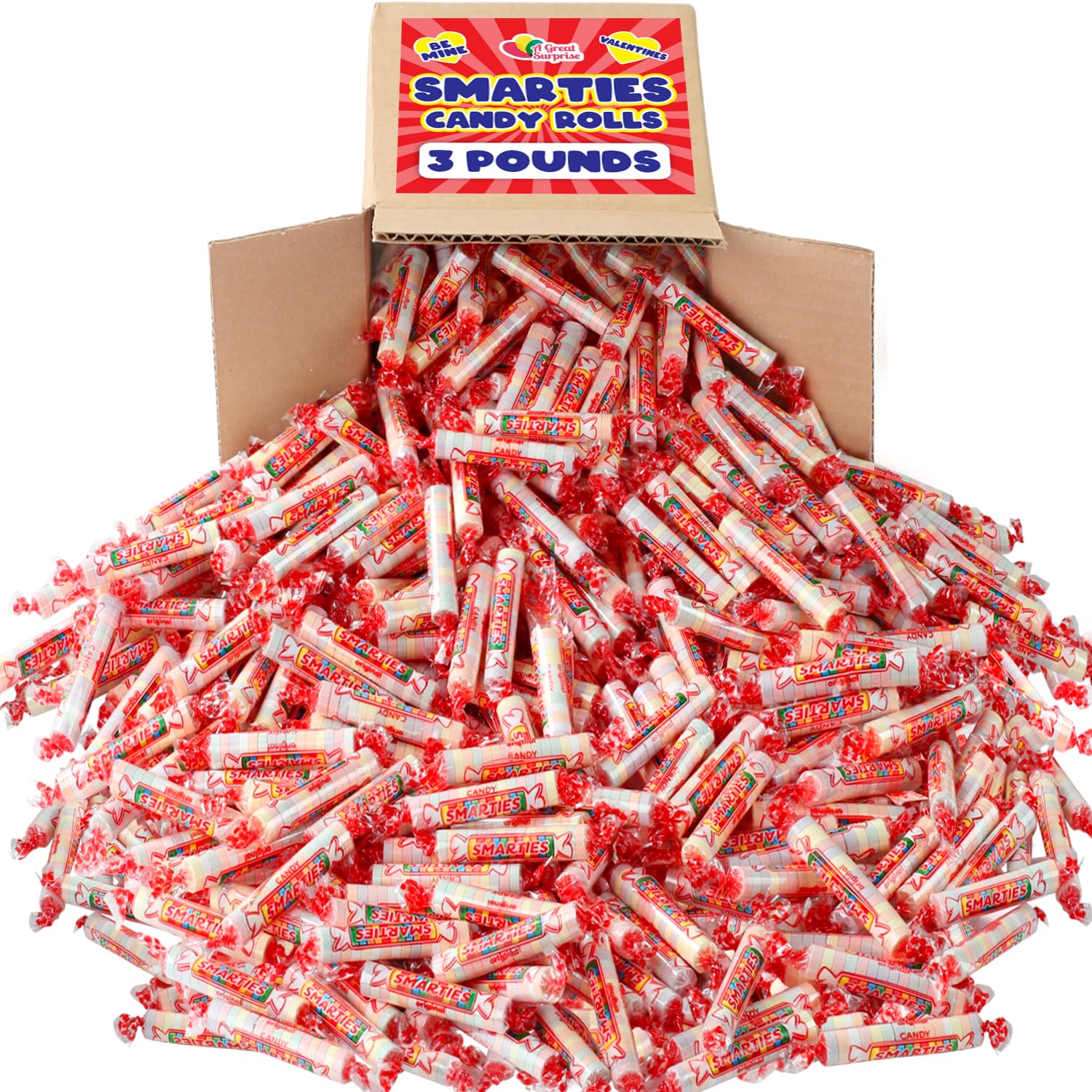 Mua Smarties Candy - 3.2 Pounds - Valentine's Smarties - Bulk Parade ...