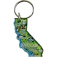 Amazon.com: Westmon Works California Key Chain Acrylic Souvenir State ...