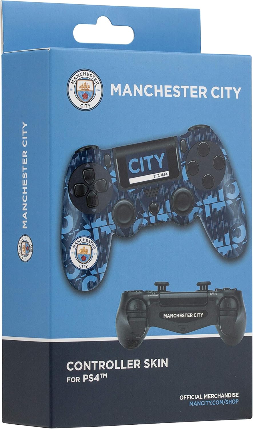 Manchester City Controller Kit - PlayStation 4 (Controller) Skin /PS4 ...