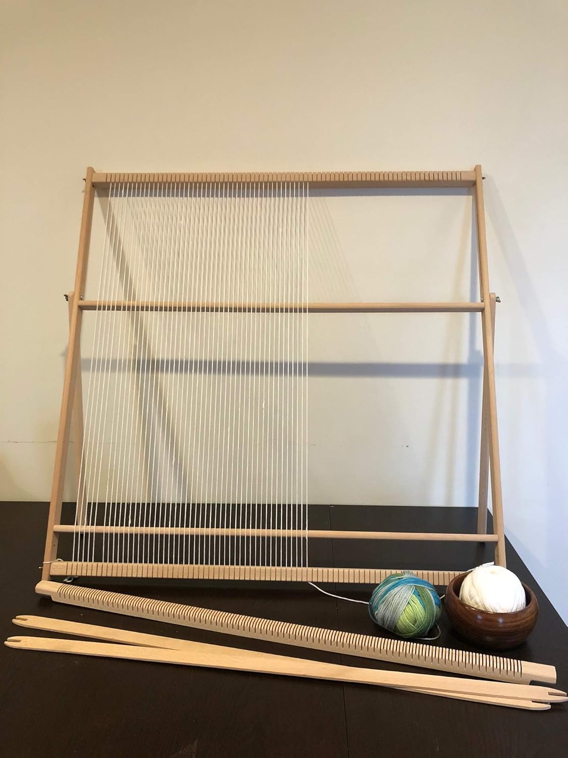 Weaving & Spinning XXL Extra Large Weaving Loom Kit with Stand 89 cm x ...