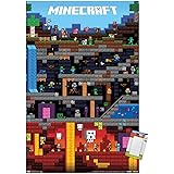 Amazon.com: Trends International Minecraft - World Beyond Wall Poster ...