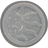 Amazon.com: Large Round Sun Concrete Plaster Stepping Stone Mold 1152 ...