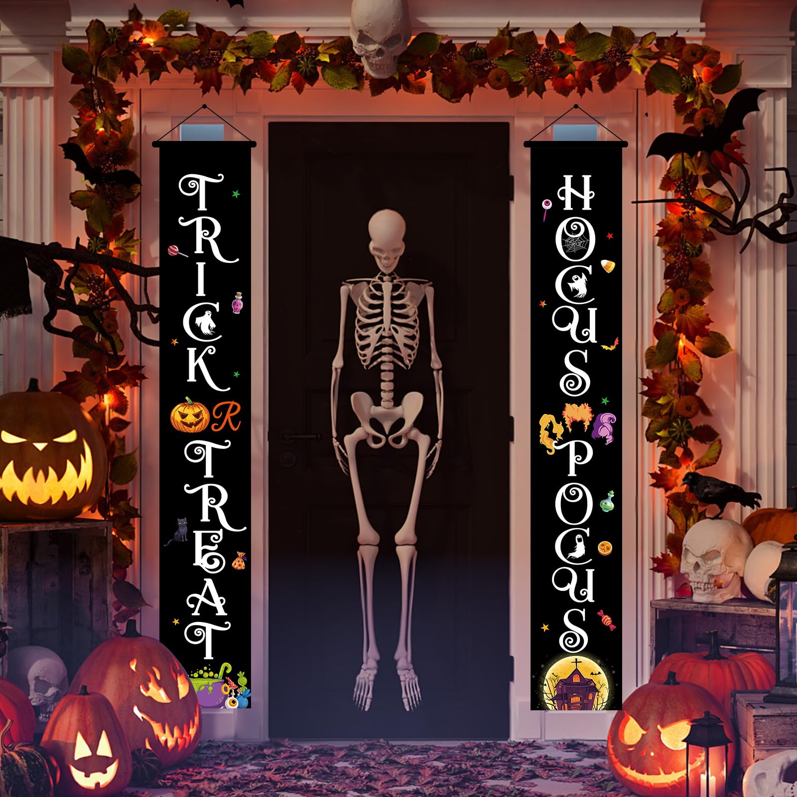 Drtupe, Halloween Decorations Outdoor, Halloween Door Decorations ...
