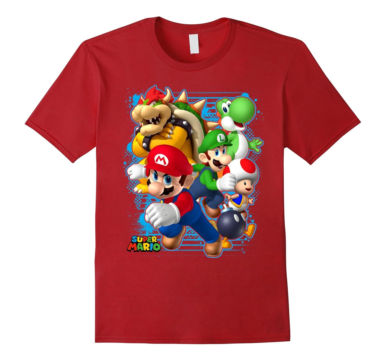 Nintendo Super Mario Luigi Bowser Spray Paint T-Shirt-ah my shirt one ...