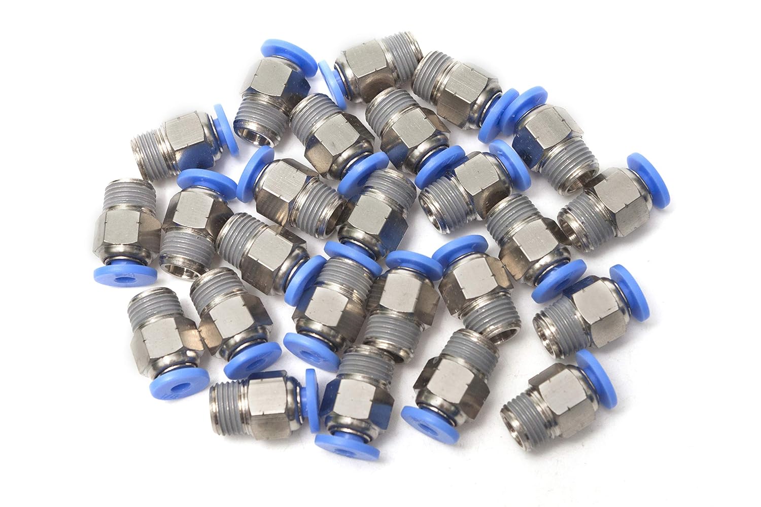 Pack of 5 Generic Push in Quick Touch to Connect Fitting 6mm OD Tube x ...