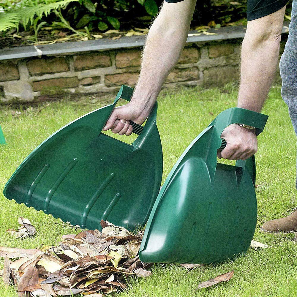 St@llion Leaf Grabber Pair Leaf and Grass Removal Handheld Collector ...