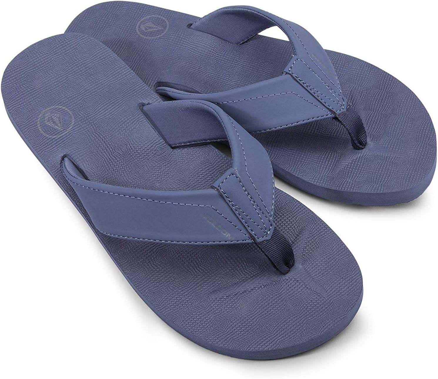 Volcom Men's Victor Flip-Flop Sandal, Slate Blue, 8 D US: Buy Online at ...